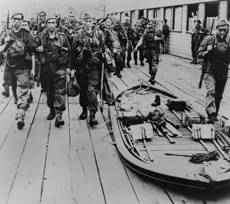 Canadian British Troops Return Dieppe Raid Editorial Stock Photo ...