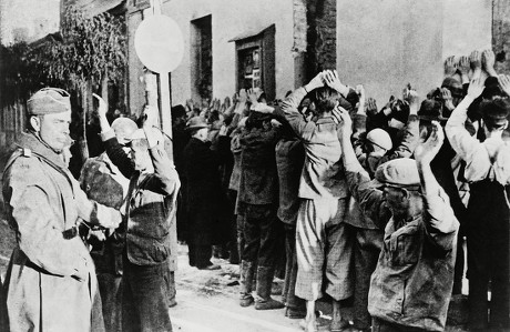 Jews Rounded Warsaw Sept 10 1942 Editorial Stock Photo - Stock Image ...