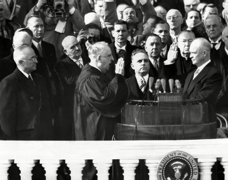 Dwight Eisenhowers First Inauguration Ended 20 Editorial Stock Photo ...