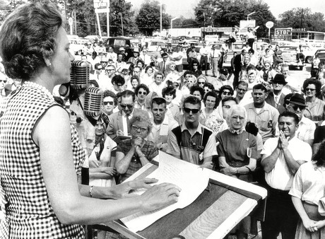 Lurleen Wallace Surrogate Candidate Her Husband Editorial Stock Photo ...