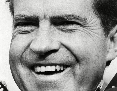 Former Vice President Richard Nixon Smiling Editorial Stock Photo ...