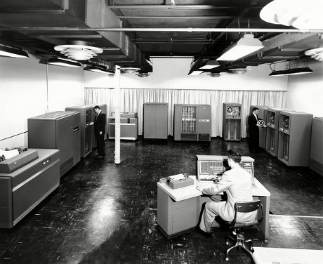 Partial View New Ibm Type 702 Editorial Stock Photo - Stock Image ...