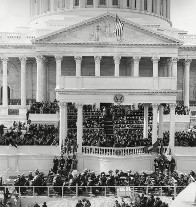 Inauguration John Kennedy East Portico Us Editorial Stock Photo - Stock ...