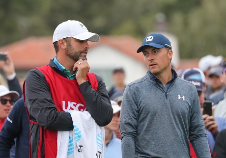 Jordan Spieth Caddie Michael Greller On Editorial Stock Photo - Stock ...