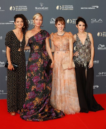 French Actresses Pauline Bression L Rebecca Editorial Stock Photo ...