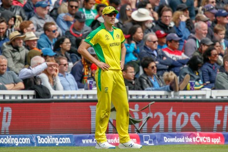 Pat Cummins Australia Fielding During Icc Editorial Stock Photo - Stock ...