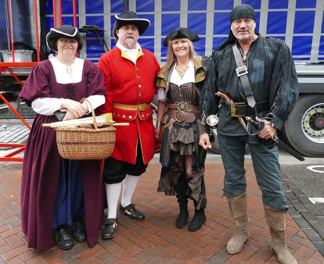 Pirates Descend On Harbour Town Poole Editorial Stock Photo - Stock ...
