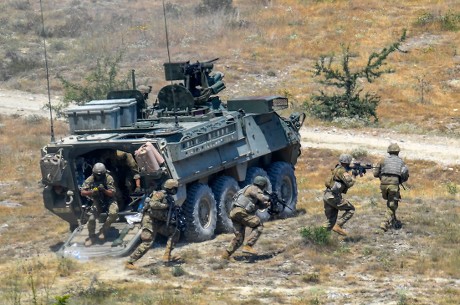 Us Soldiers Take Part Decisive Strike Editorial Stock Photo - Stock ...