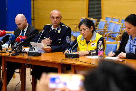Spokesperson Budapest Police Headquarters Brfk Lieutenant Editorial ...