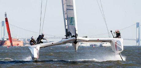 New York SailGP race, USA - 21 Jun 2019 Stock Pictures, Editorial ...