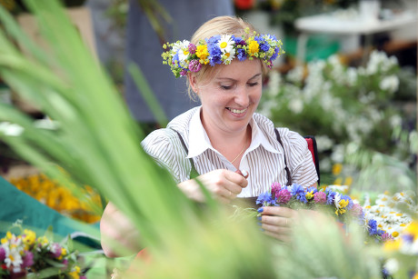 __COUNT__ Midsummer festival at Ligo market, Riga, Latvia - 22 Jun 2019 ...