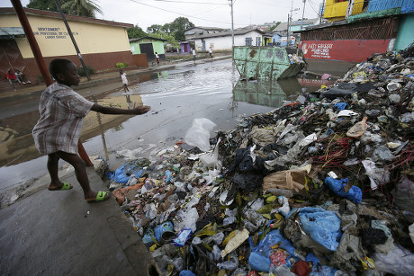 Boy Disposes Plastic Waste Garbage Site Editorial Stock Photo - Stock ...