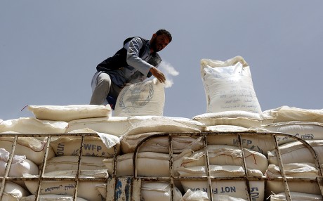 Worker Holds Flour Sack Alleged Rotten Editorial Stock Photo - Stock ...