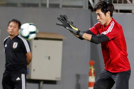 Japans National Soccer Team Goalkeeper Keisuke Editorial Stock Photo ...