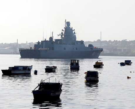 Russian Navy Project 22350 Missile Frigate Editorial Stock Photo ...