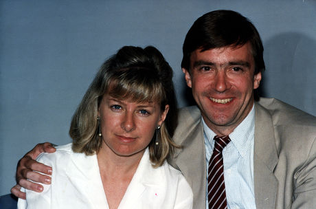 John Mccarthy Jill Morrell 1991 Journalist Editorial Stock Photo ...