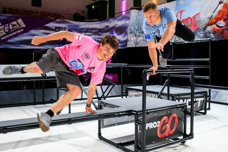 PRO 2GO World Chase Tag course, London, UK - 26 Jun 2019 Stock Pictures ...