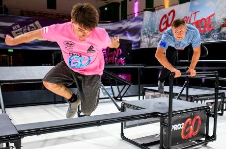PRO 2GO World Chase Tag course, London, UK - 26 Jun 2019 Stock Pictures ...