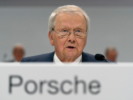 Wolfgang Porsche Chairman Supervisory Board Porsche Editorial Stock ...