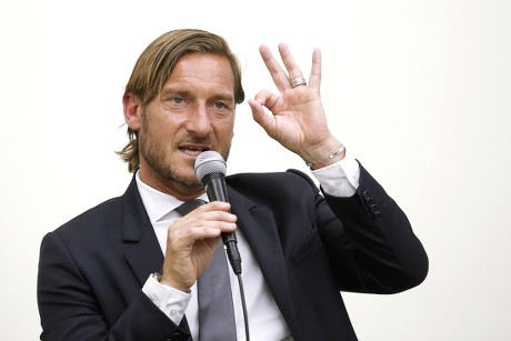 Former Roma Captain Francesco Totti During Editorial Stock Photo ...