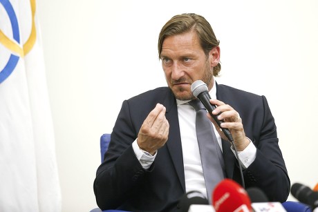 Former Roma Captain Francesco Totti During Editorial Stock Photo ...