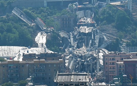 General View Shows Rubble Large Towers Editorial Stock Photo - Stock ...