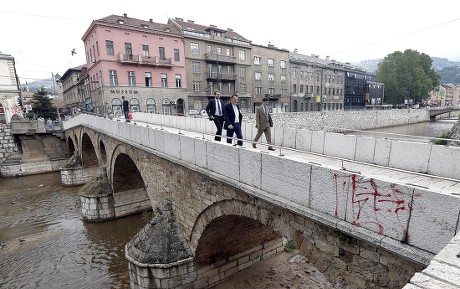 Latin Bridge Sarajevo Bosnia Herzegovina 28 Editorial Stock Photo ...