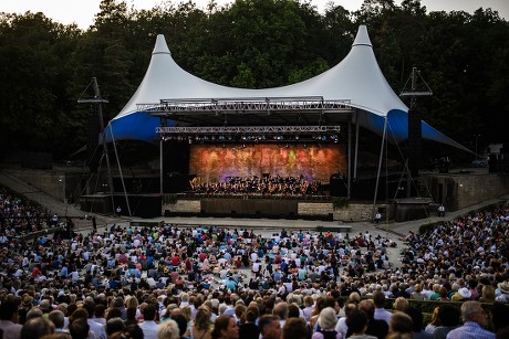 Spectators Watch Open Air Concert Berlin Editorial Stock Photo - Stock ...