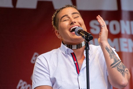 Native American Pop Singer Shani Editorial Stock Photo - Stock Image ...