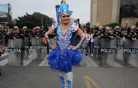 People Participate March Lgbt Pride Through Editorial Stock Photo ...