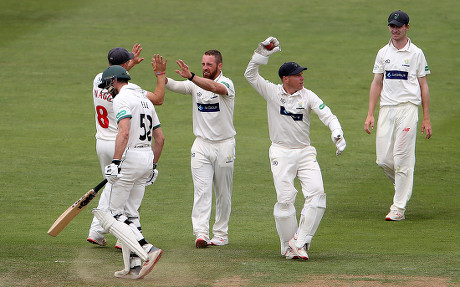 David Lloyd Glamorgan Celebrates Graham Wagg Editorial Stock Photo ...
