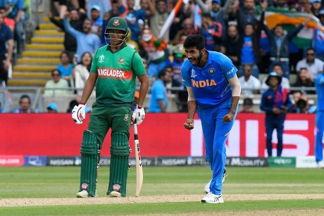Wicket Jasprit Bumrah India Celebrates Taking Editorial Stock Photo ...