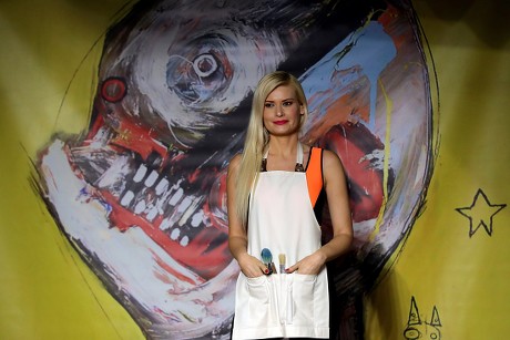 Model Displays Creation Arty Globetrotter Collection Editorial Stock ...