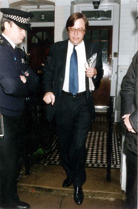 Disgraced David Mellor Bowed Inevitable Last Editorial Stock Photo ...