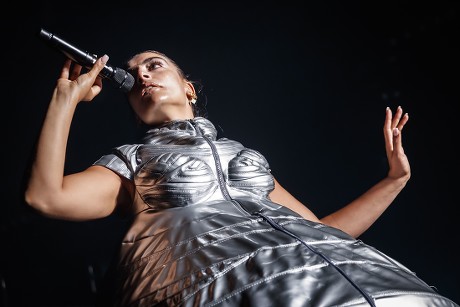 Iraniandutch Singer Sevdaliza Performs On Stage Editorial Stock Photo ...