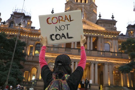 Protest Against Adani Carmichael Coal Mine Editorial Stock Photo ...