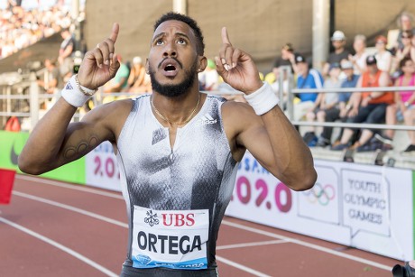 Orlando Ortega Spain Celebrates After Winning Editorial Stock Photo ...
