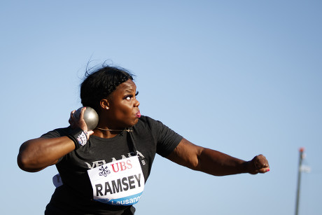 Jessica Ramsey Usa Competes Womens Shot Editorial Stock Photo - Stock ...