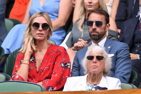Gareth Southgate Alison Southgate On Centre Editorial Stock Photo ...