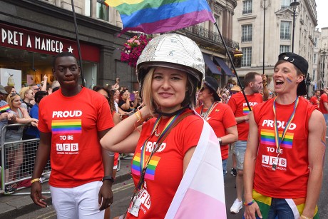 People Having Fun Time Pride Parade Editorial Stock Photo - Stock Image ...