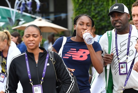 Cori Gauff Mother Candi Gauff Father Editorial Stock Photo - Stock ...