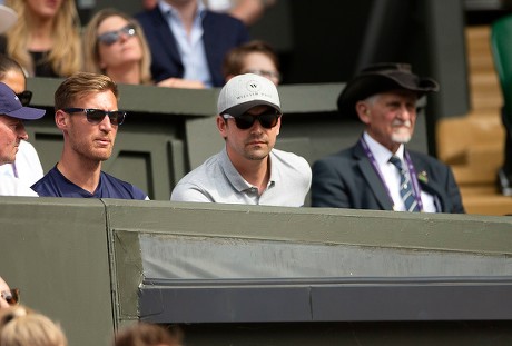 Jackson Wade Watching Johanna Konta During Editorial Stock Photo ...