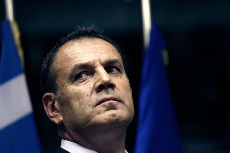 Newly-appointed Greek defence minister, Athens, Greece - 09 Jul 2019 ...