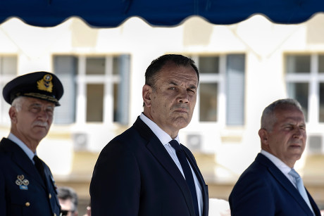 Newly-appointed Greek defence minister, Athens, Greece - 09 Jul 2019 ...