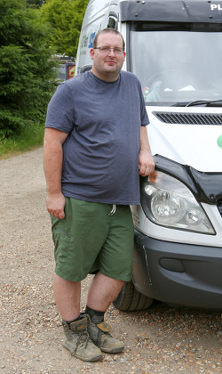 'Britain's luckiest driver' David Cordier, Kent, UK - 08 Jul 2019 Stock ...