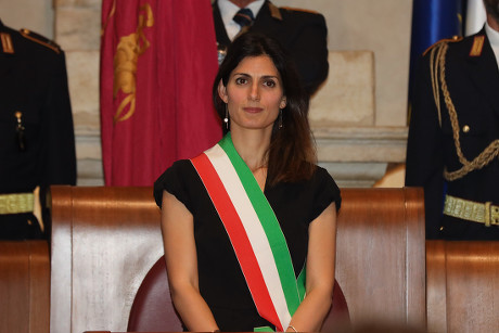 Virginia Raggi Mayor Rome Editorial Stock Photo - Stock Image ...