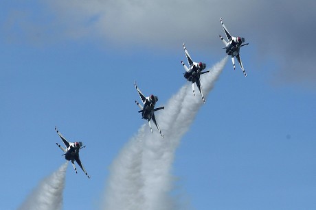 Acrobatic Team Thunderbirds United States Air Editorial Stock Photo ...