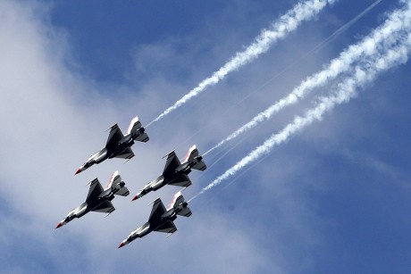 Acrobatic Team Thunderbirds United States Air Editorial Stock Photo ...