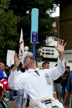England Cricket Fans Arrive Lords Cricket Editorial Stock Photo - Stock ...