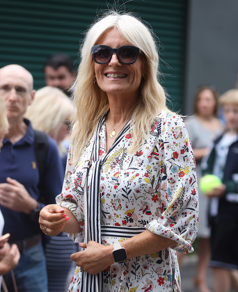 Presenter Gabby Roslin Wimbledon On Day Editorial Stock Photo - Stock ...